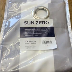 Sun Zero | Accents | Set Of 2nwt Sun Zero 84 Greywhite Curtains | Poshmark